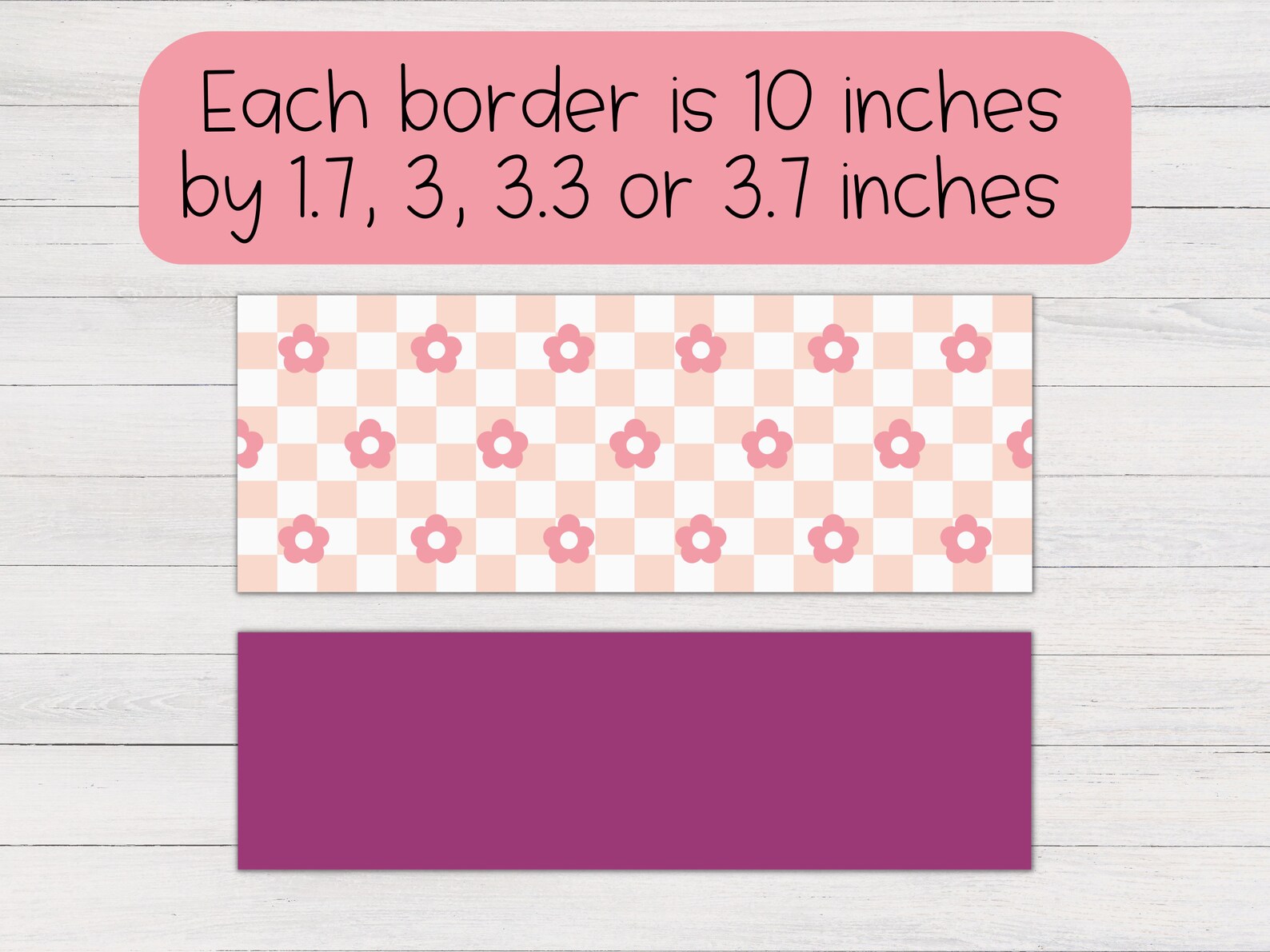 Retro Bulletin Board Borders Retro Classroom Decor Groovy - Etsy