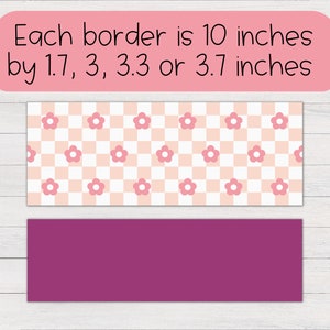 Retro Bulletin Board Borders | Retro Classroom Decor, Groovy Bulletin ...