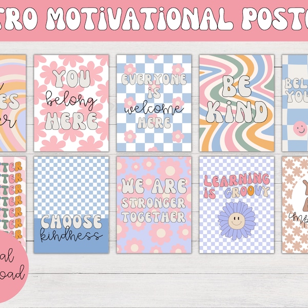 Motivational Posters - Etsy