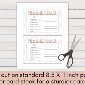 Printable Boho Teacher Mail | Neutral Teacher Mail, Back to School ...