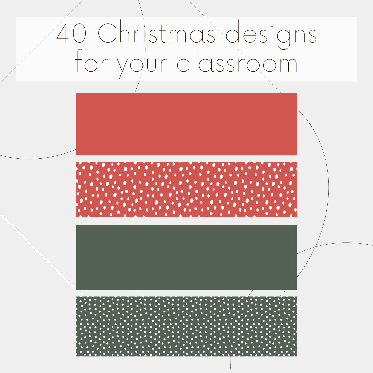 Christmas Bulletin Board Borders | Christmas Classroom Decor, Winter ...
