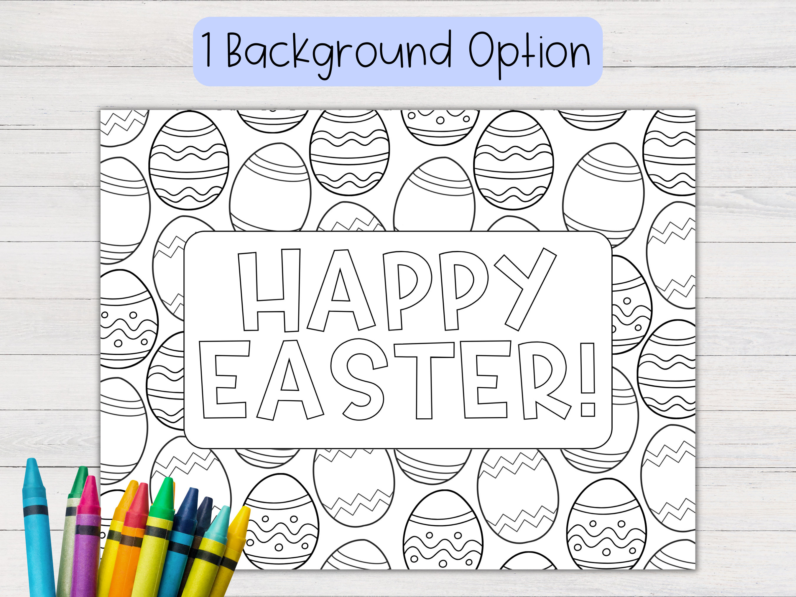 Personalized Easter Coloring Page Custom Easter Coloring - Etsy