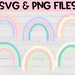 Pastel Rainbow Clipart | Rainbow Clipart, Rainbow PNG, Pastel Rainbow ...