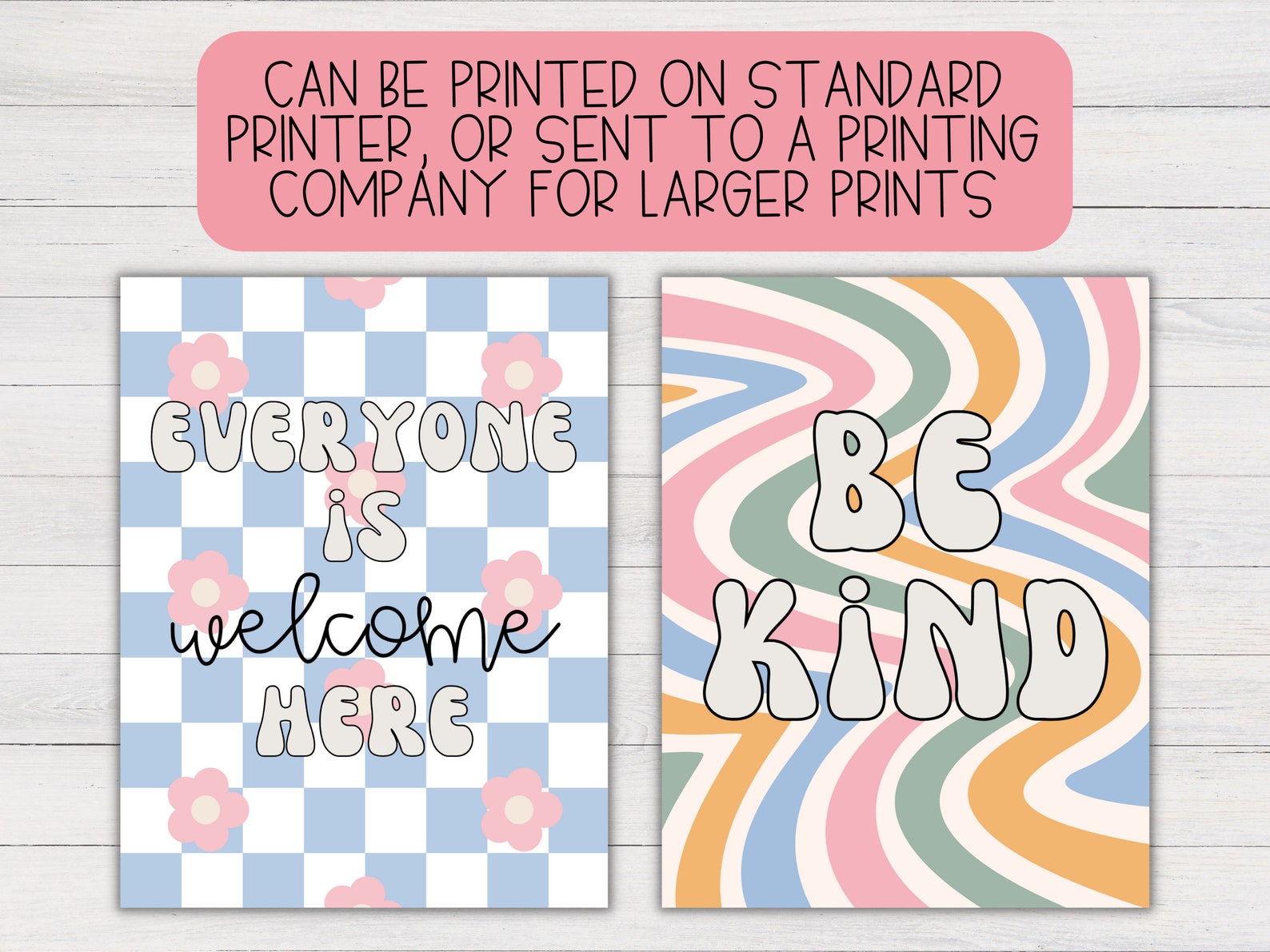 Retro Motivational Posters | Retro Classroom Decor, Growth Mindset ...