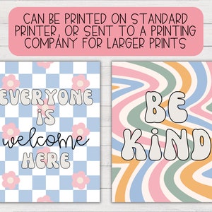 Retro Motivational Posters | Retro Classroom Decor, Growth Mindset ...