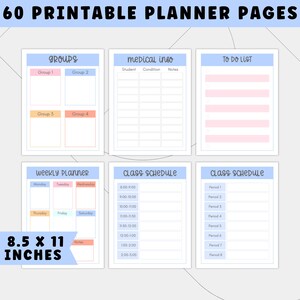 Printable and Editable Teacher Planner | 2025-2026 Digital Teacher ...
