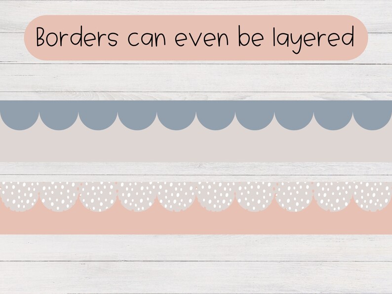 Boho Rainbow Bulletin Board Borders Boho Rainbow Classroom - Etsy Canada