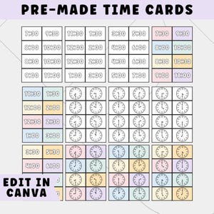 Printable & Editable Classroom Schedule, Daisy Pastel Classroom Decor ...