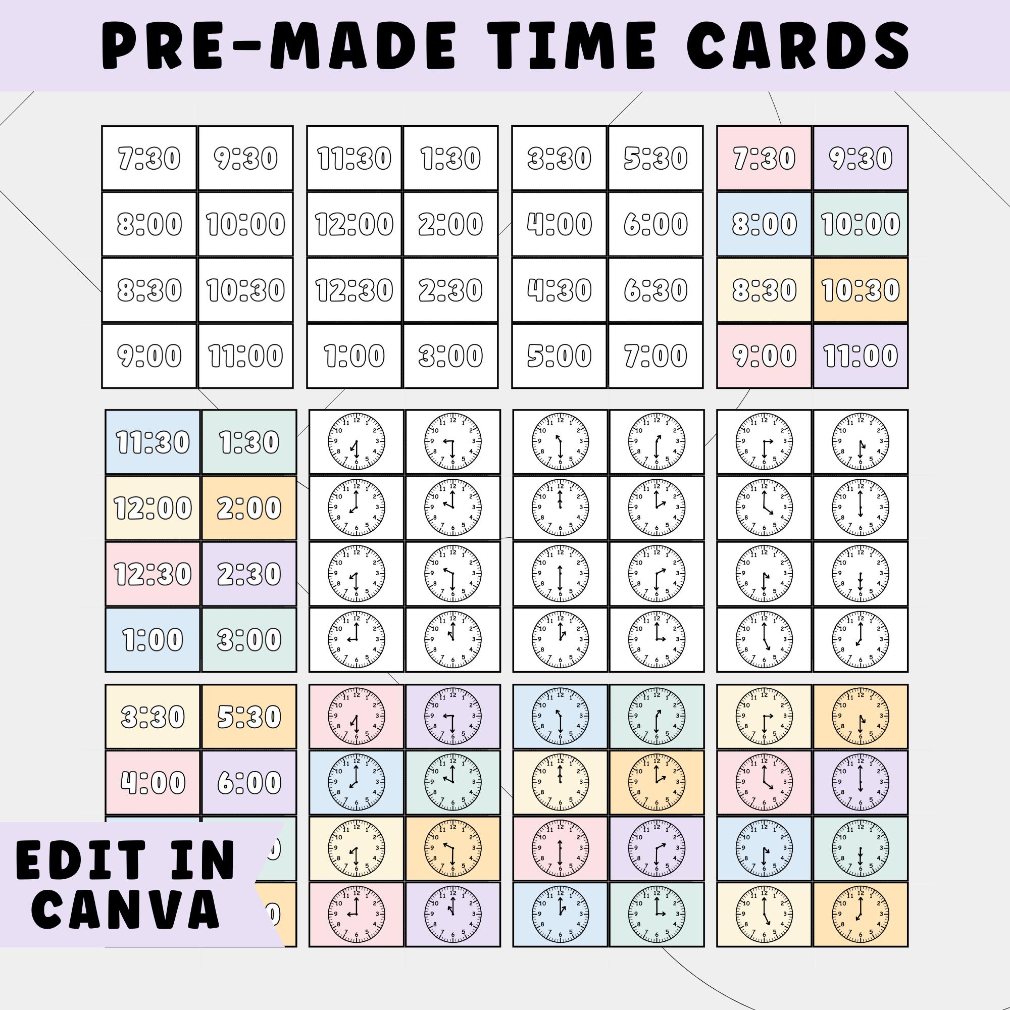 Printable & Editable Classroom Schedule, Daisy Pastel Classroom Decor ...