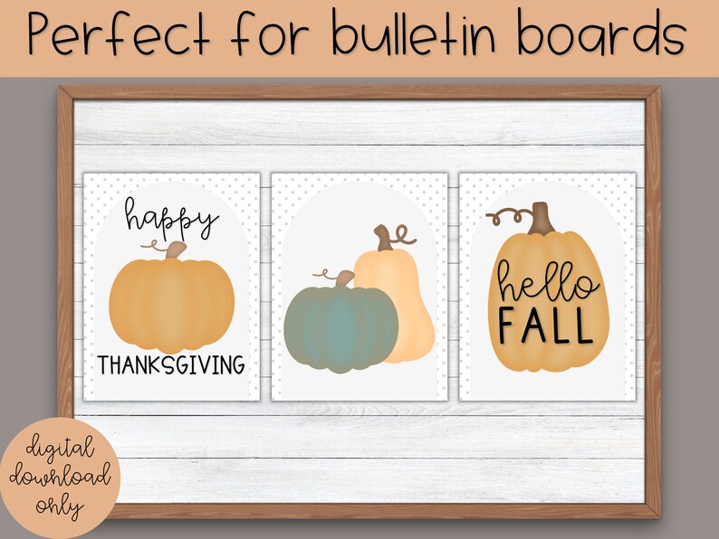 Thanksgiving Classroom Posters Thanksgiving Classroom Decor - Etsy