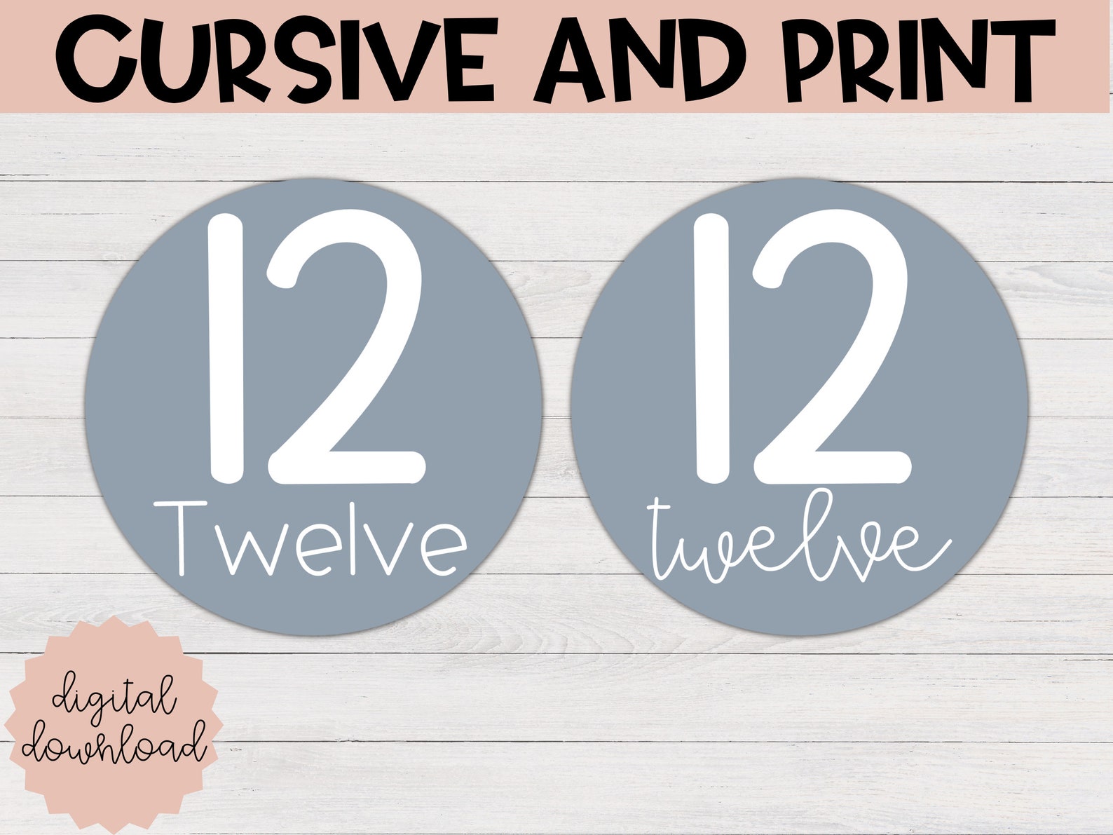 Boho Rainbow Number Posters Classroom Decor Classroom - Etsy