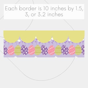 Easter Bulletin Board Borders | Easter Classroom Decor, Spring Bulletin ...