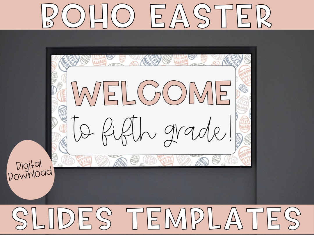 Easter Slides Templates | Easter Google Slides Template, Easter ...
