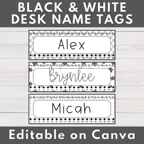 Black and White Toy - Etsy