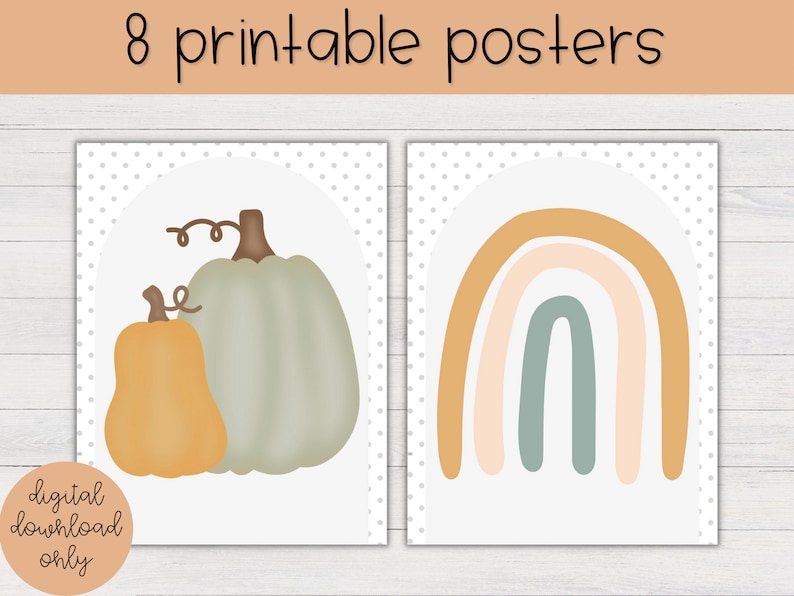 Thanksgiving Classroom Posters Thanksgiving Classroom Decor - Etsy