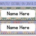 Retro Desk Name Tags Retro Classroom Decor, Groovy Classroom Decor ...