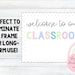 Welcome to Our Classroom Sign | Pastel Rainbow Classroom Decor, Back to ...