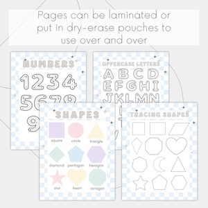 Pastel Checkered Morning Menu, Printable Morning Menu for Preschool ...