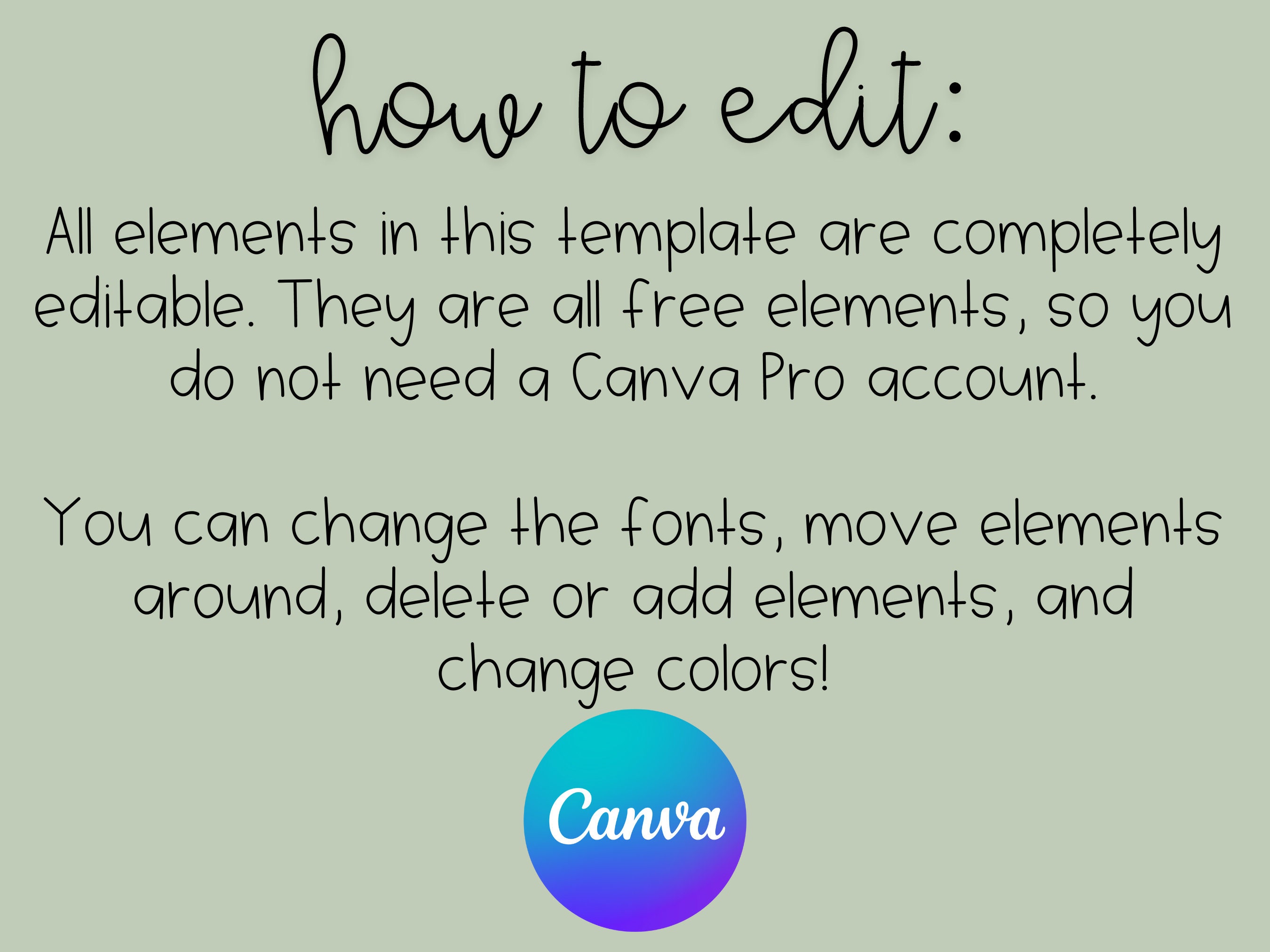 Editable Note From the Substitute Teacher | Modern Greenery Theme ...