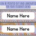 Retro Desk Name Tags Retro Classroom Decor, Groovy Classroom Decor ...