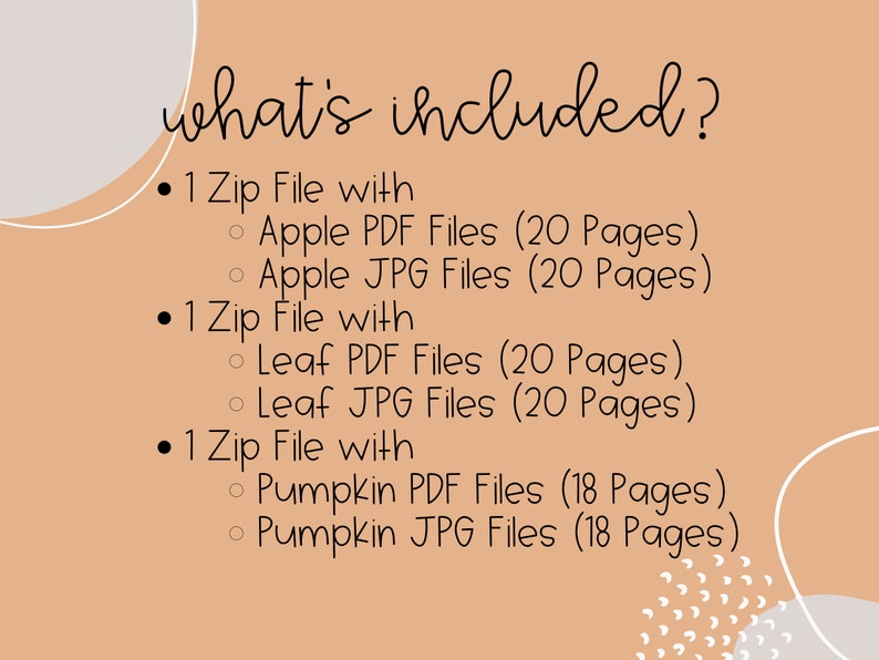 Fall Worksheet Bundle Preschool and Kindergarten Homeschool - Etsy