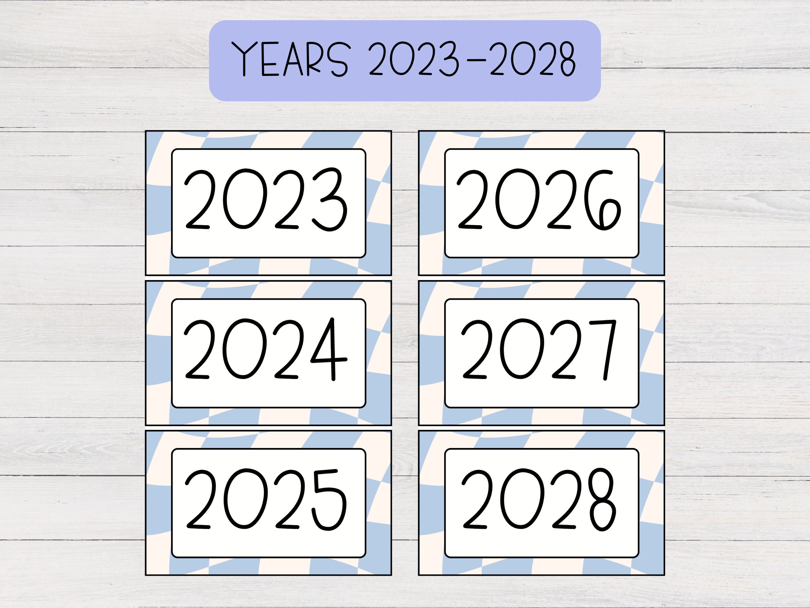 Retro Flip Calendar and Pocket Chart Cards Retro Classroom Decor, Retro ...