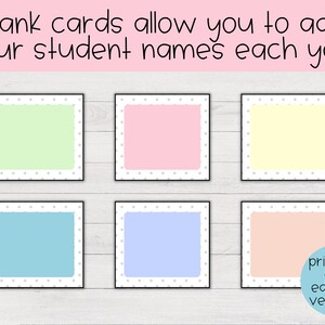 Pastel Rainbow Classroom Jobs | Classroom Job Labels, Editable ...