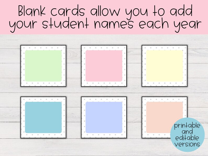 Pastel Rainbow Classroom Jobs Classroom Job Labels, Editable Classroom ...
