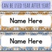 Retro Desk Name Tags Retro Classroom Decor, Groovy Classroom Decor ...