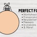 Christmas Ornament Clipart Pastel Rainbow | Christmas Ornaments ...
