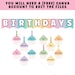 Editable Birthday Display Bulletin Board | Pastel Rainbow Classroom ...