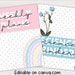 Editable Binder Covers Pastel Rainbow Printable Binder - Etsy