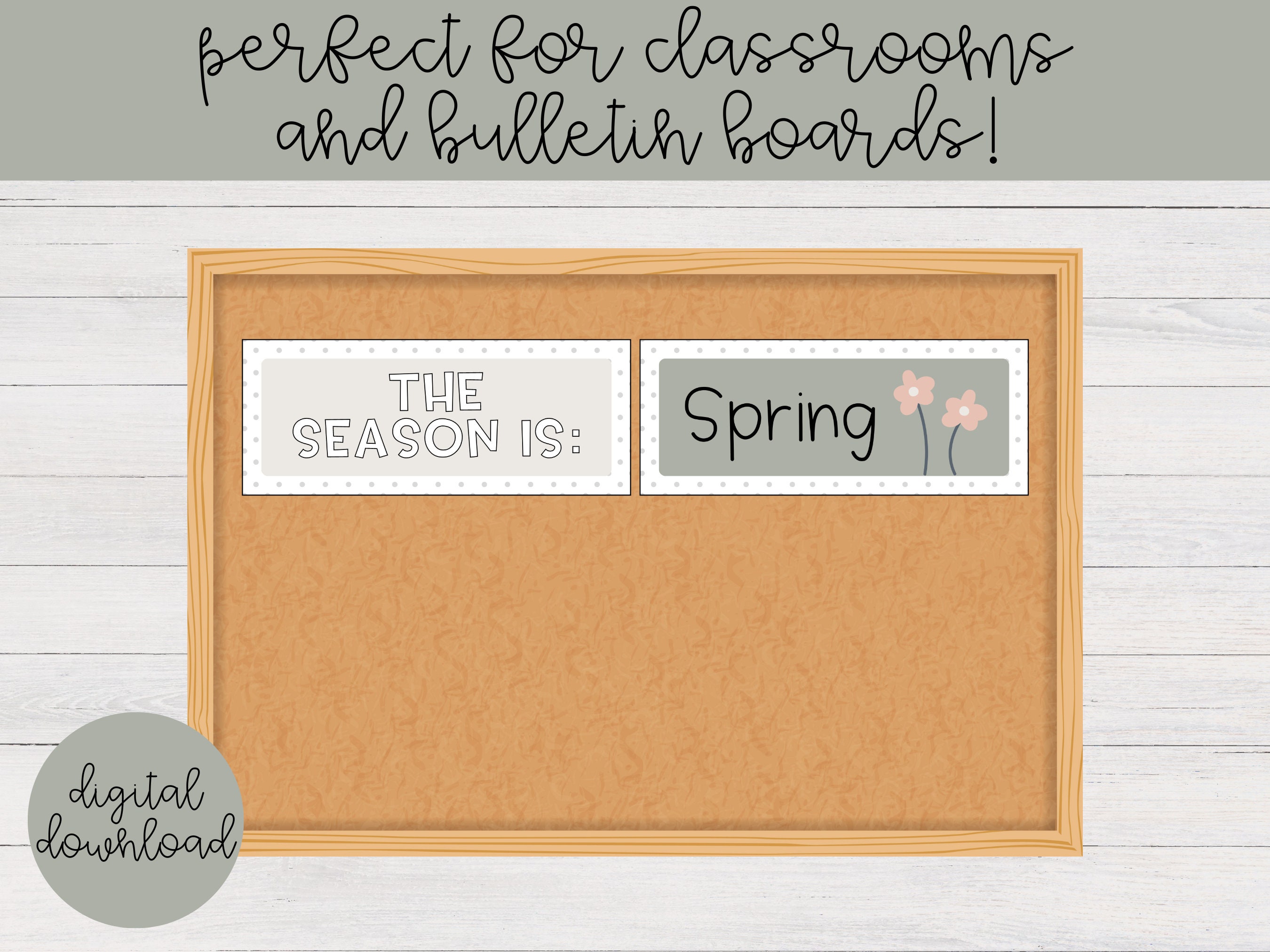 Boho Rainbow Seasons Labels Classroom Seasons Labels, Boho Classroom ...