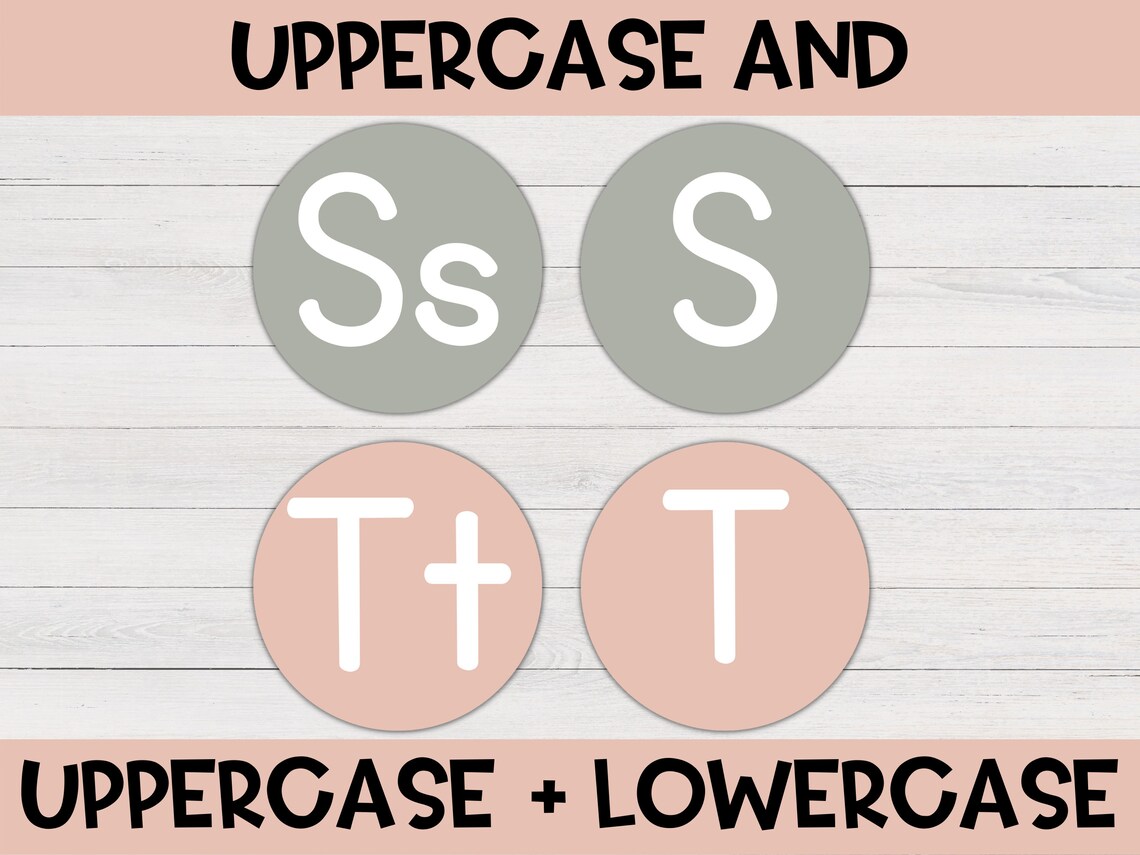 Boho Rainbow Alphabet Posters Classroom Decor Printable Wall - Etsy