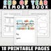 End of the Year Memory Book for Preschool, Kindergarten | Printable End ...