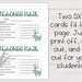 Printable Teacher Mail | Cactus, Cactus Classroom, Back to School ...