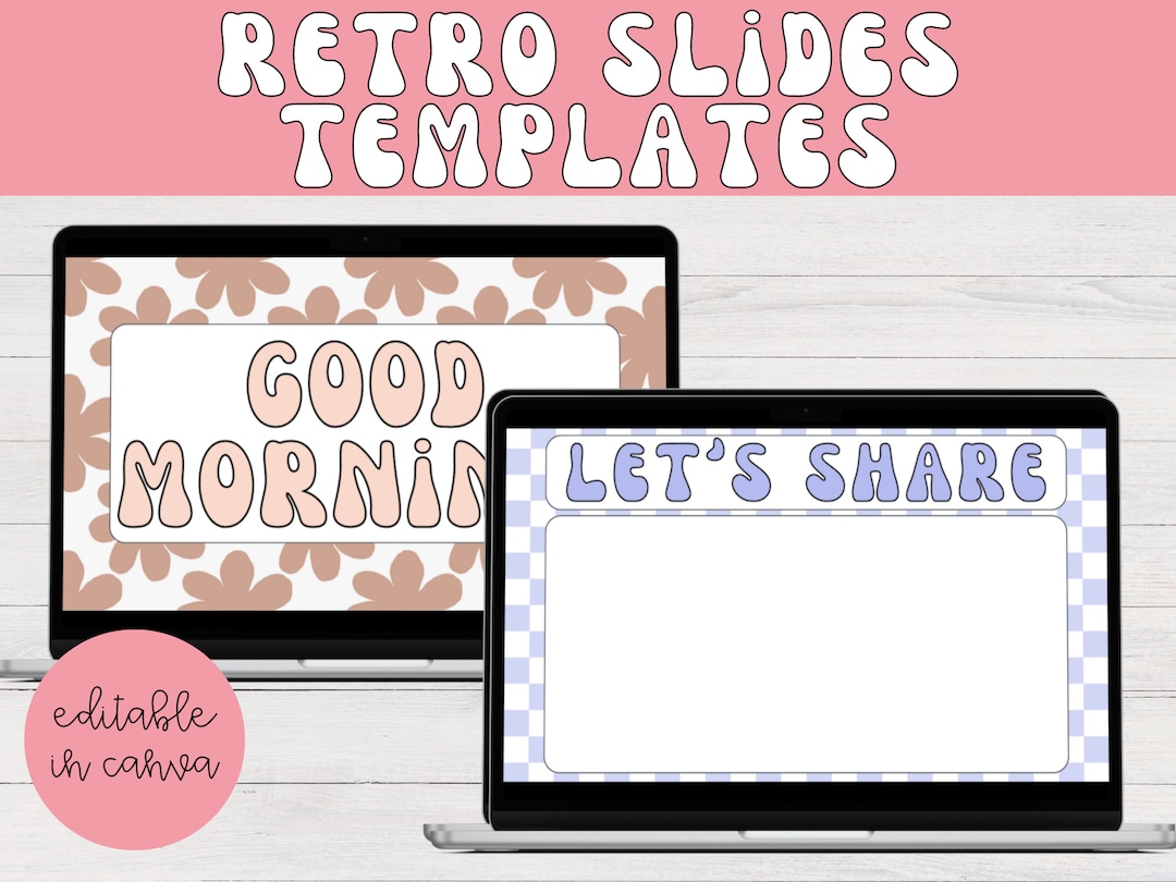 Retro Slides Templates | Editable Slides Template, Powerpoint Slides ...