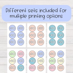 Pastel Rainbow Clock Labels Pastel Rainbow Classroom Decor, Pastel ...