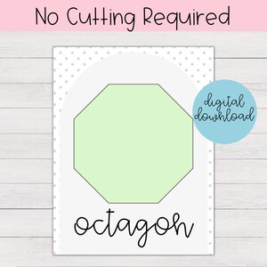 Pastel Rainbow Shape Posters | Classroom Decor, Educational Posters ...