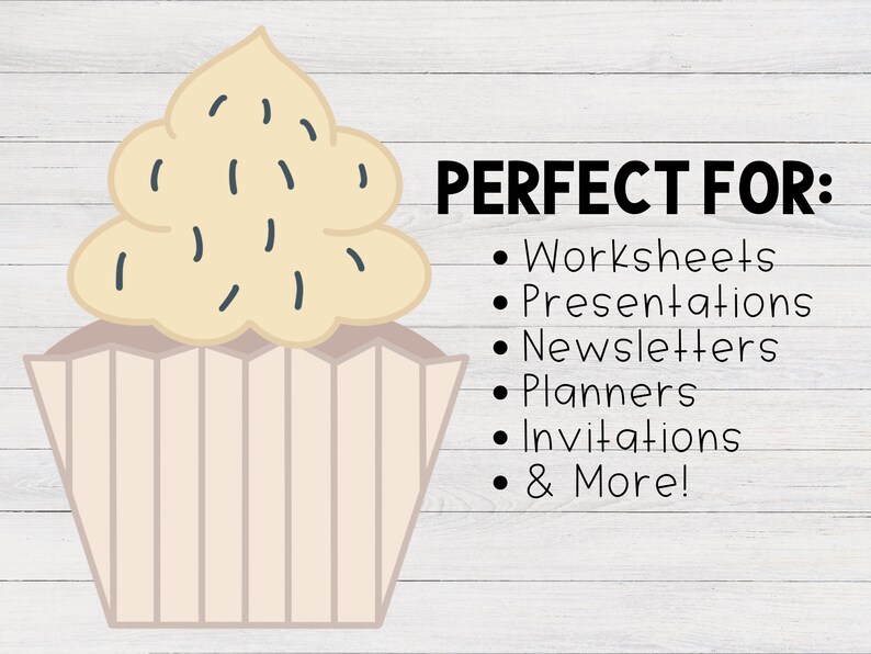 Cupcake Clipart Boho Muted Rainbow Clipart Clip Art Boho - Etsy