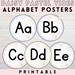Daisy Pastel Alphabet Posters | Pastel Classroom Decor, Retro Classroom ...
