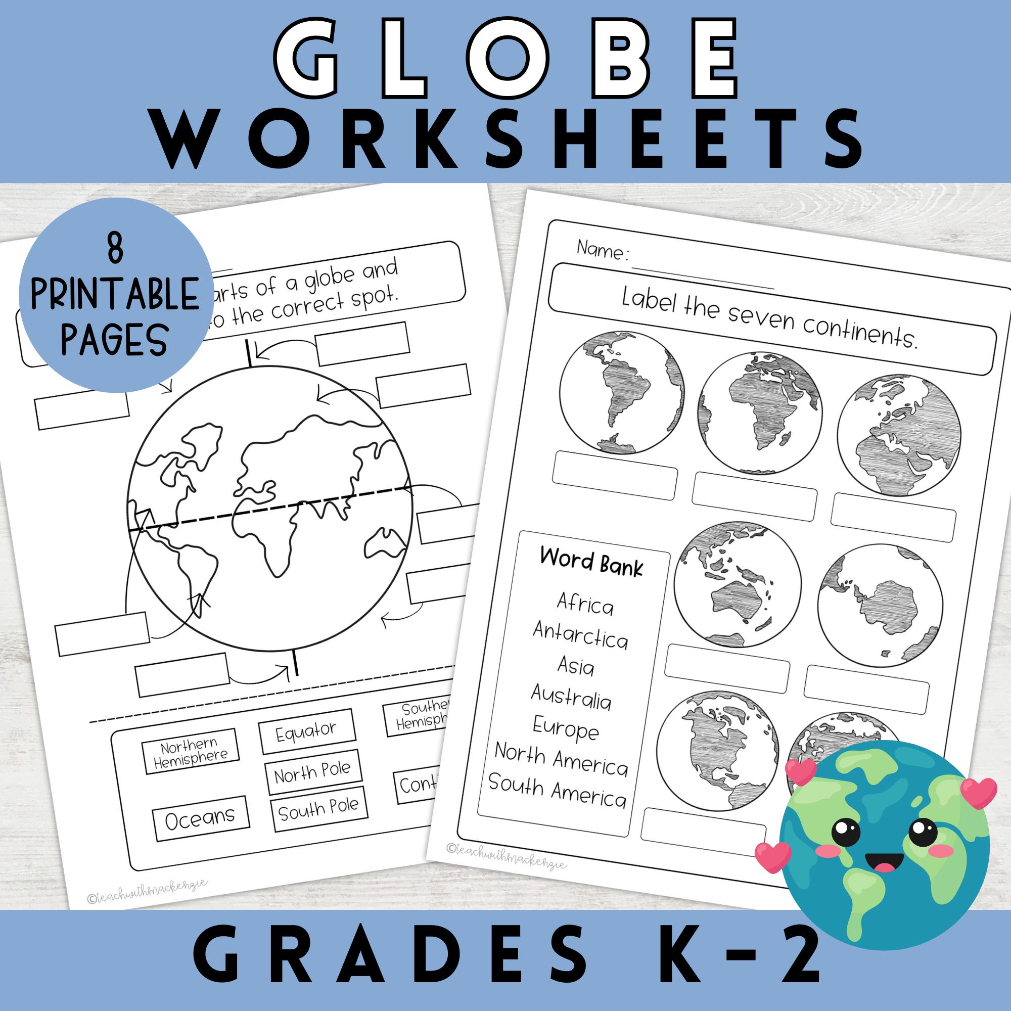 Globe Worksheets