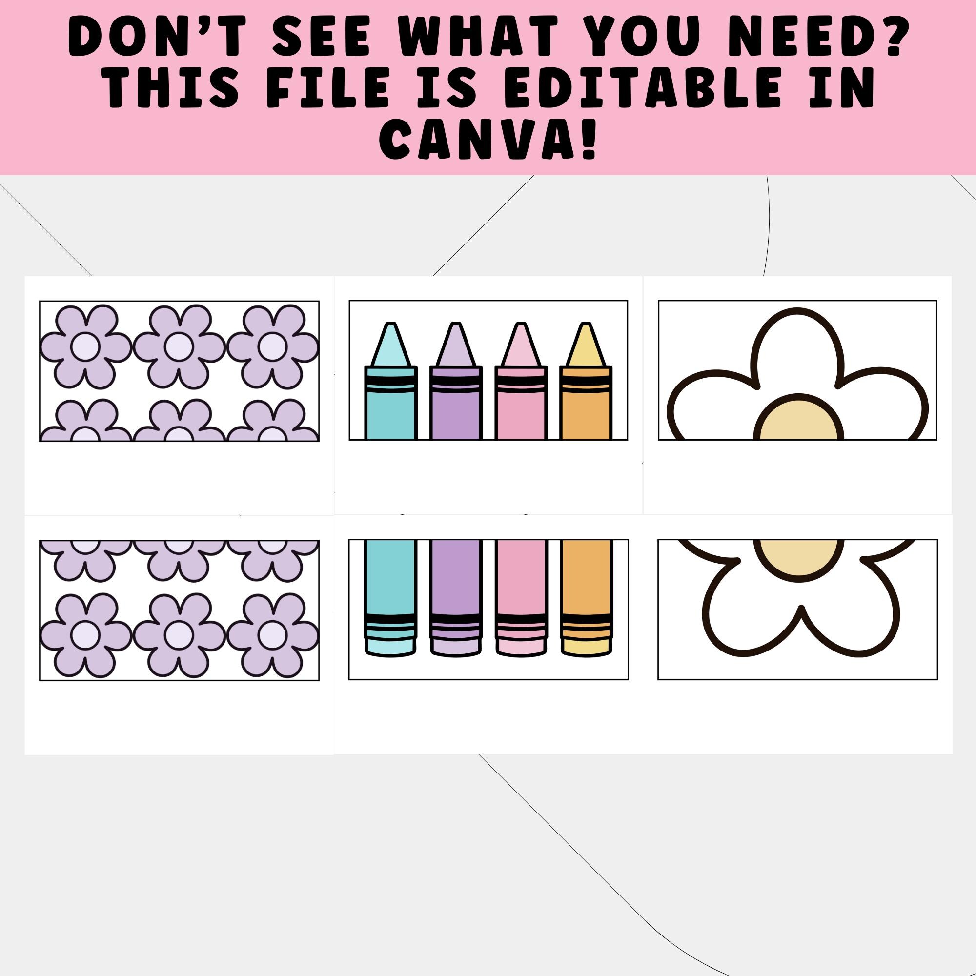 Editable Rolling Cart Labels for Pastel Rainbow Classroom | Editable ...