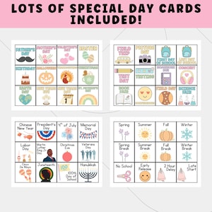 Printable Classroom Calendar for Pocket Chart or Flip Calendar | Pastel ...