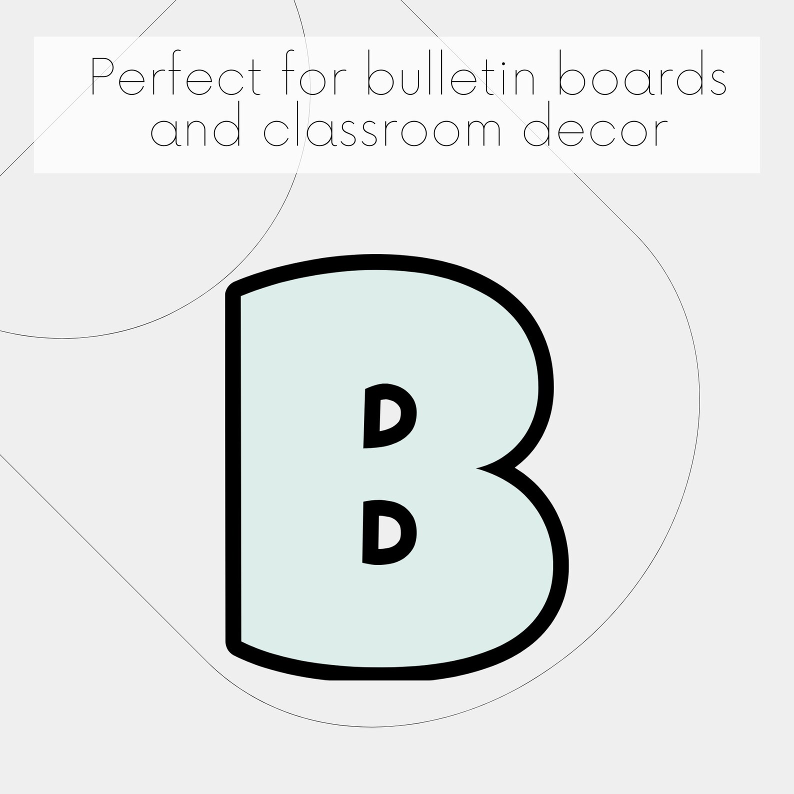 Retro Bulletin Board Letters for Retro Classroom Decor, Groovy Bulletin ...