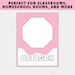 Printable Pastel Rainbow Shape Posters | Classroom Decor, Educational ...