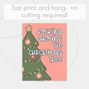 Retro Christmas Posters for Classroom, Printable Christmas Posters for ...
