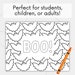 Personalized Halloween Coloring Page | Custom Coloring Page, Name ...