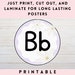 Daisy Pastel Alphabet Posters | Pastel Classroom Decor, Retro Classroom ...