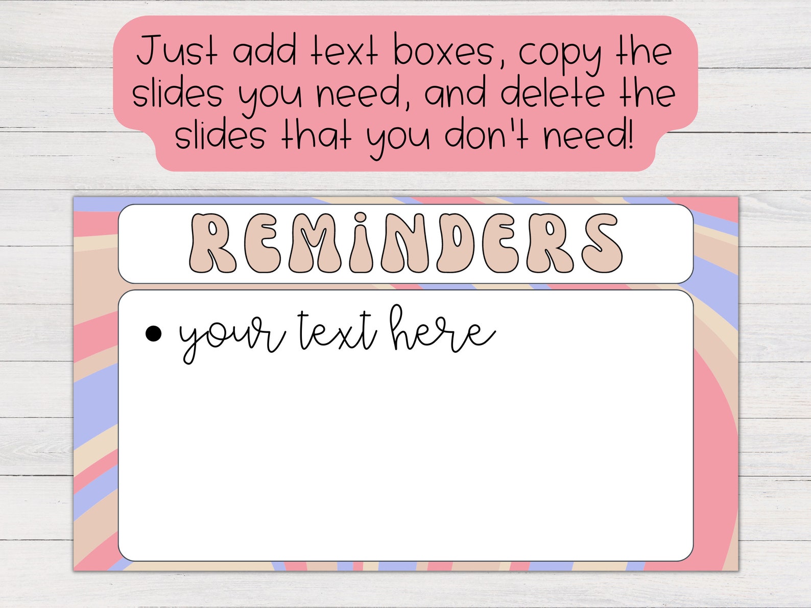 Retro Slides Templates Editable Slides Template, Powerpoint Slides ...